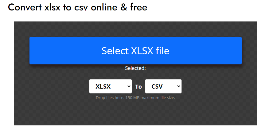 XLSX To CSV Converter Best XLSX To CSV Converters Online FileProInfo 